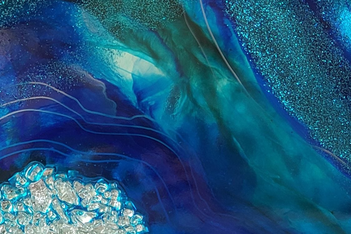 Dynamic Spectrum Window – Mira Francel, Mixed Media Glass Artist